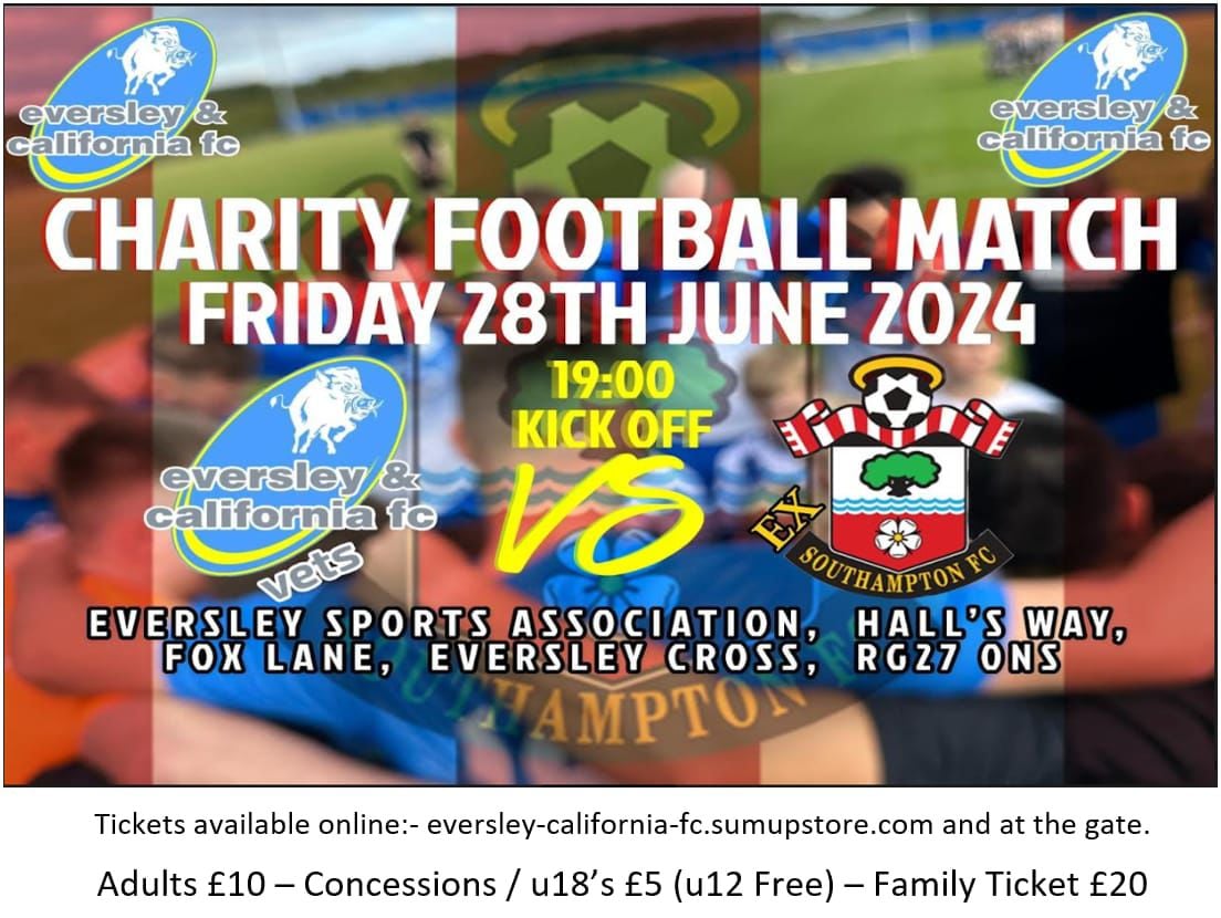 E&C FC vs Ex Saints Charity Match – Fri 28th June 2024 – Saints Archive